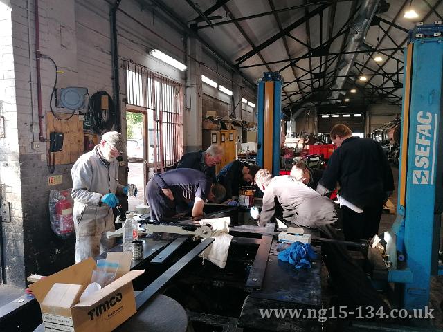 NG15 No 134 Restoration Project - Working Party reports