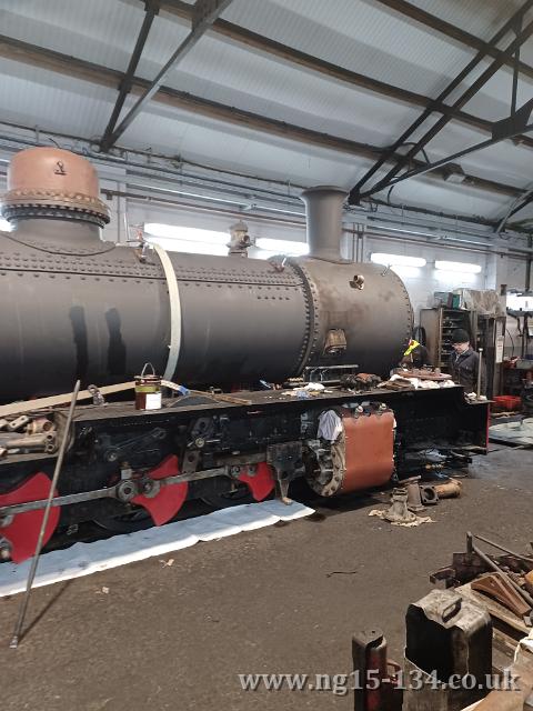 NG15 No 134 Restoration Project - Working Party reports